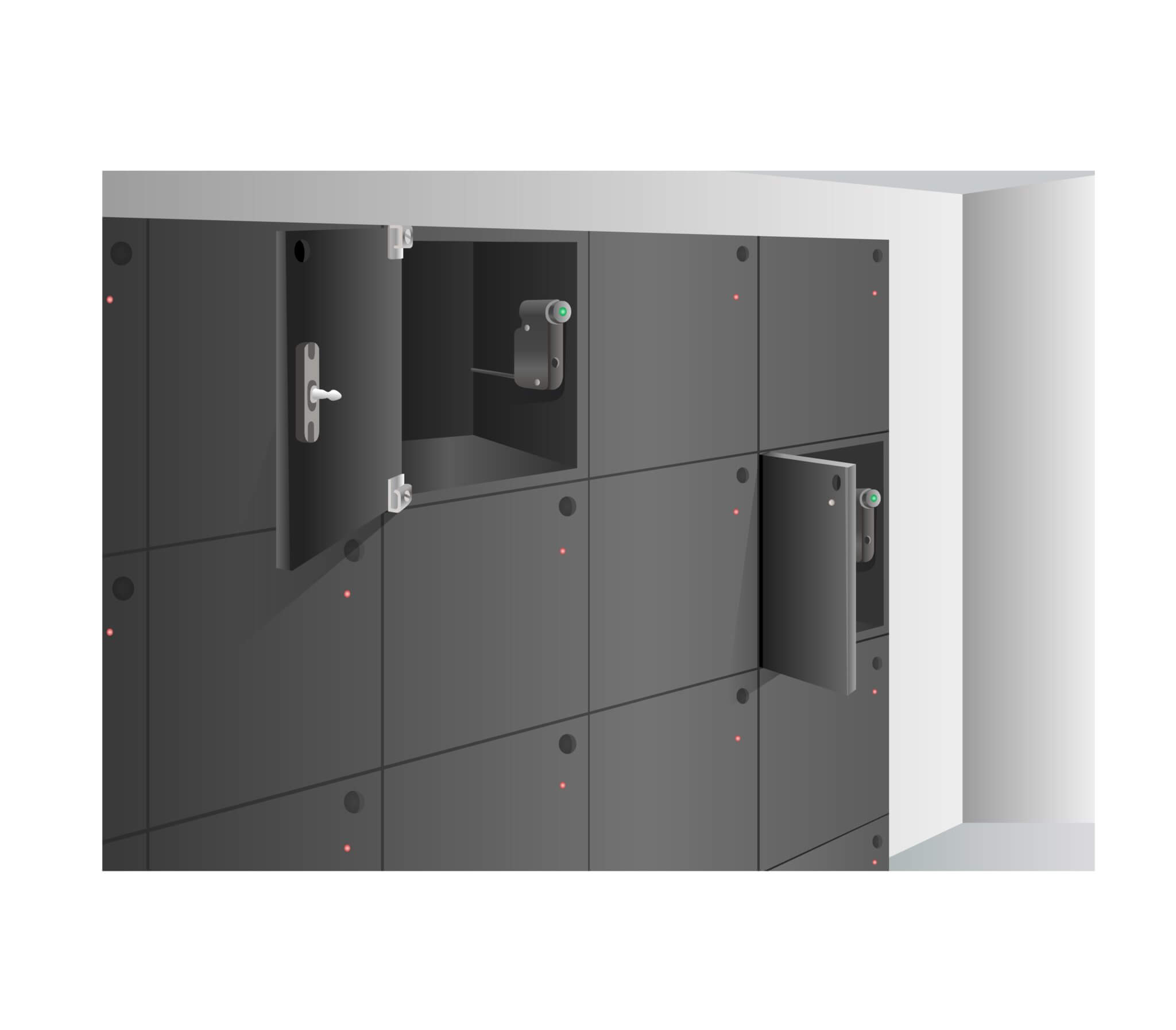 PS locks - electronic locks for furniture with RFID & Bluetooth