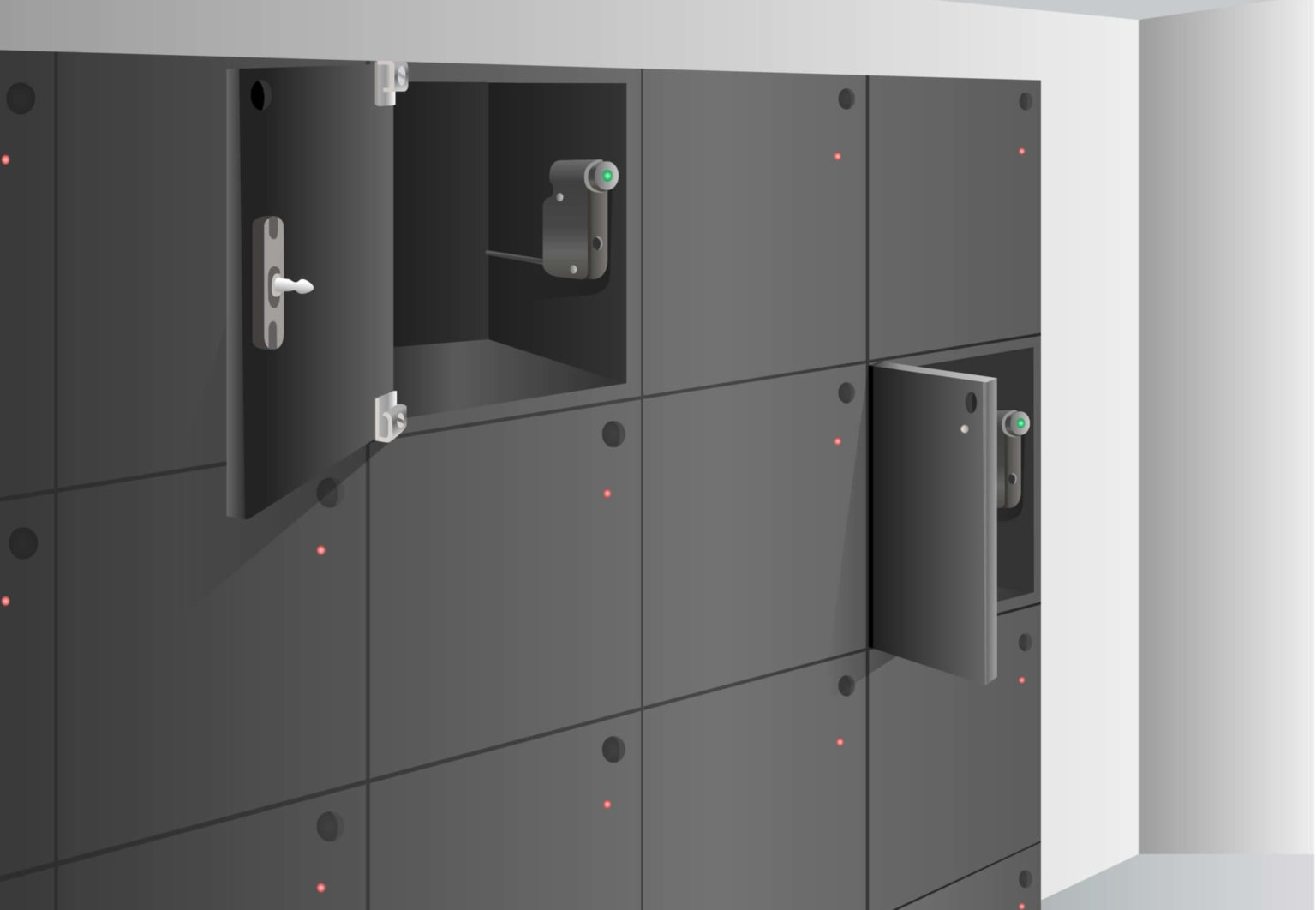 PS locks - electronic locks for furniture with RFID & Bluetooth